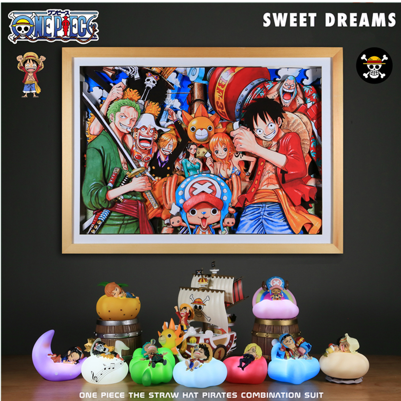 One Piece Sweet ReplNight Light Series, Boîte non ouverte, Luffy Zorro ...